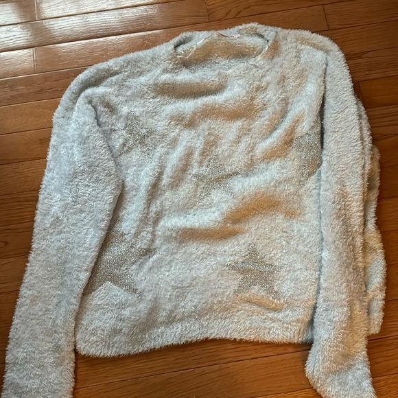 Make + Model | Sweaters | Light Blue Super Soft Crew Neck Sweater With ...